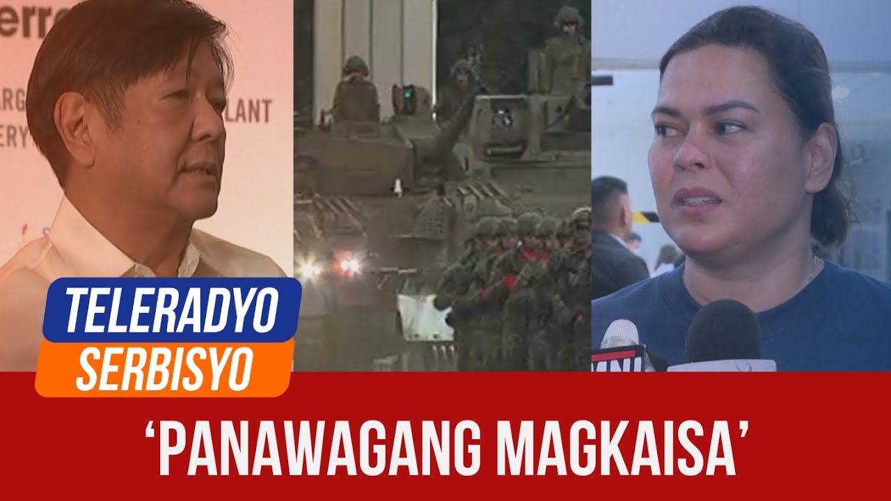 AFP calls for unity amid Marcos, Duterte tensions | Teleradyo Serbisyo ...