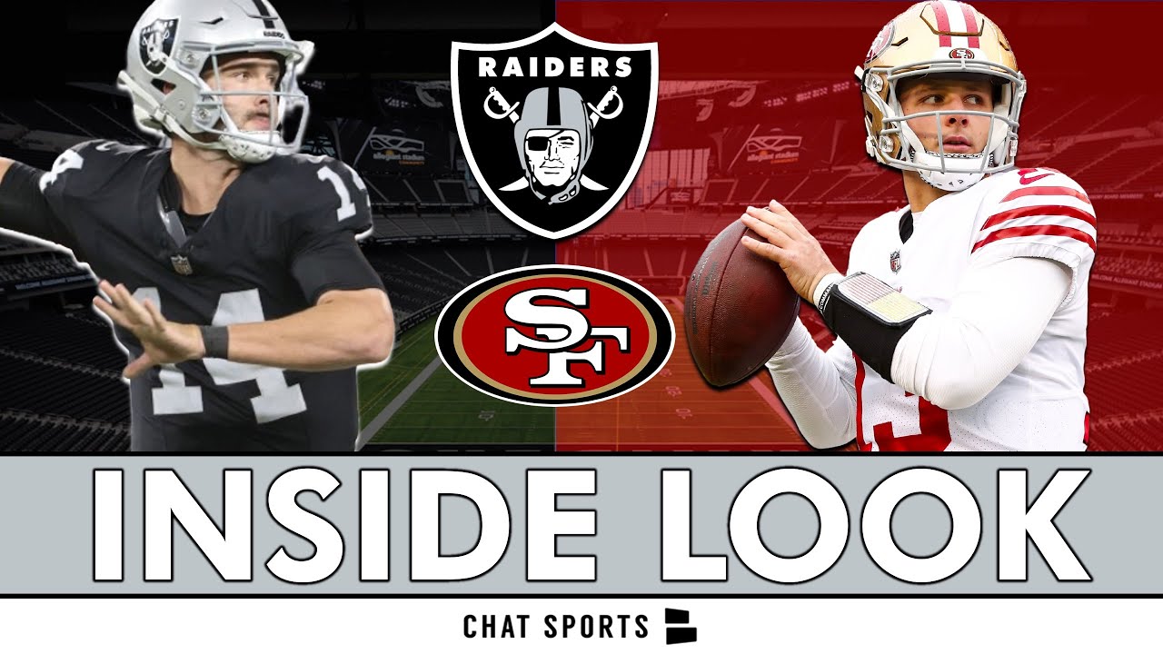 INSIDE LOOK: Raiders vs. 49ers NFL Preseason Week 3 Matchup Ft. Nathan ...