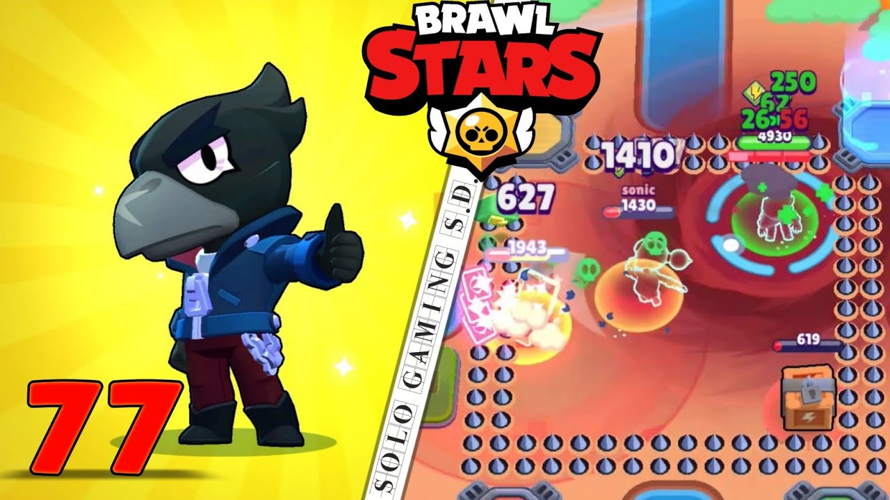 Brawl Stars Gameplay | DUO SHOWDOWN - Brawlers Crow ️🔥| Part - 77 # ...
