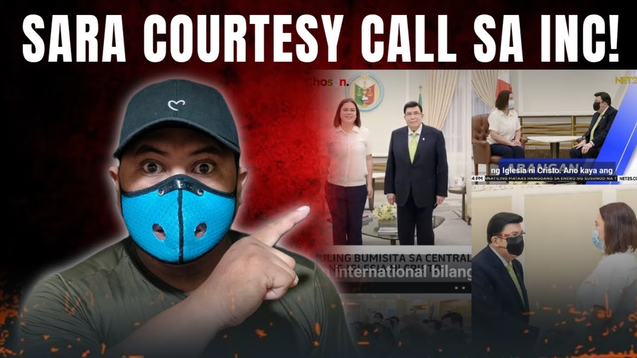 Sarah Duterte Nag Courtesy Call Sa INC Central! Manalo, Pinangakuan Ng ...