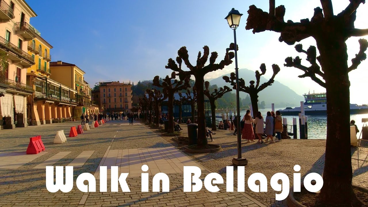 Walk in Bellagio | Lake Como | Italy - YouTube