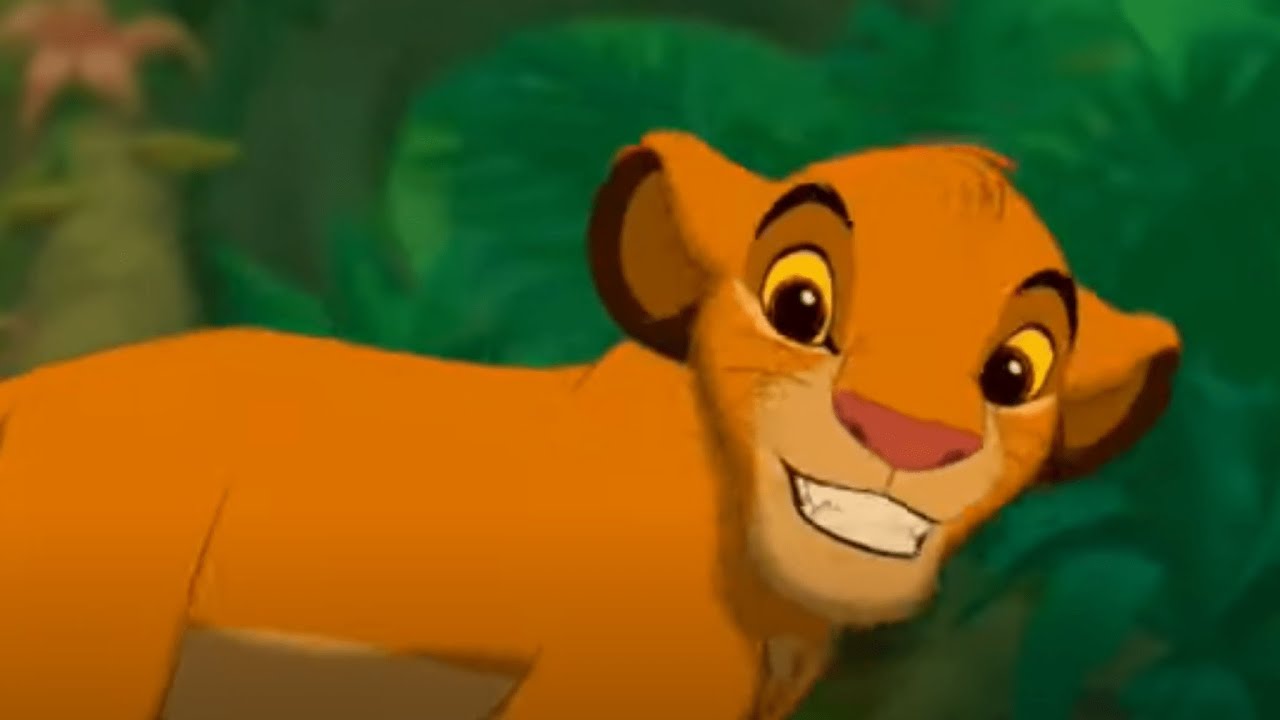 Simba the Red-Nosed Lion (LuigiToon Style) Simba Meets Buzz - YouTube
