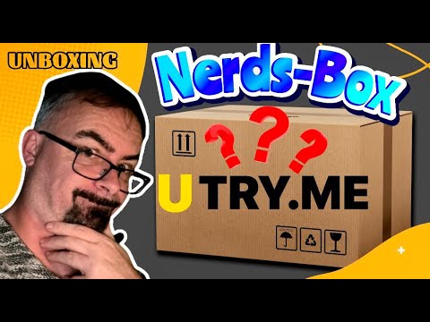 Nerds Box - Entdecke die neuesten Gadgets und Goodies für Nerds bei utry.me - YouTube