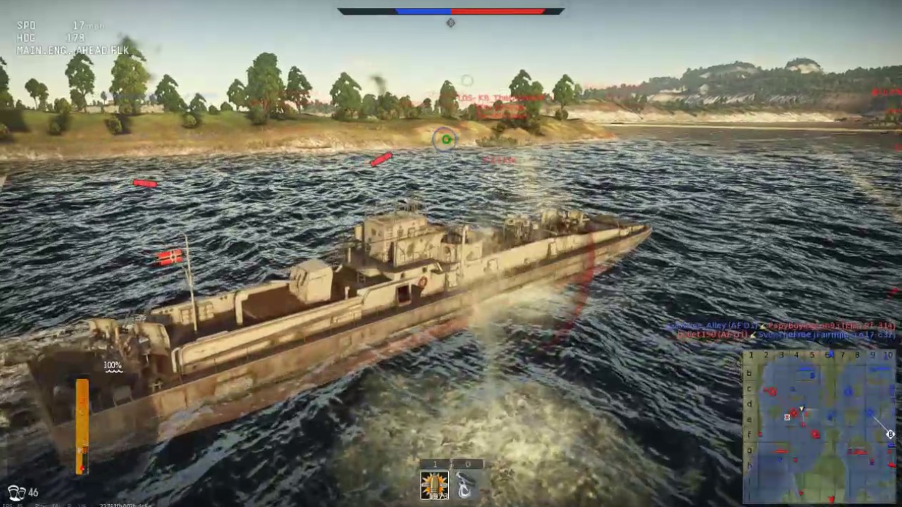 AF D1 Warthunder Naval Gameplay - YouTube
