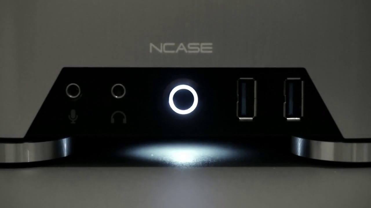 ncase M1 HDD LED - YouTube