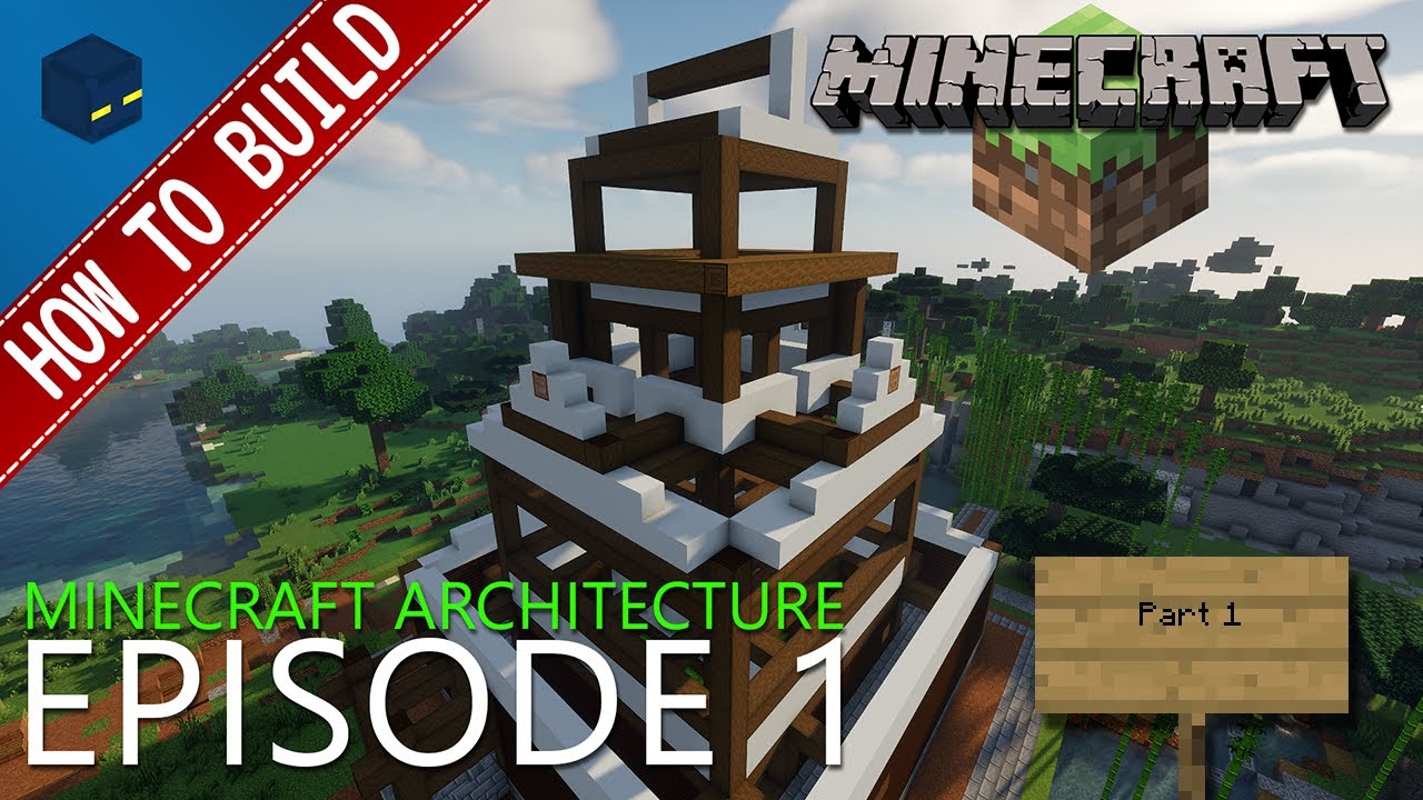 Minecraft Architecture : Japanese Fortress | Part 1 - YouTube