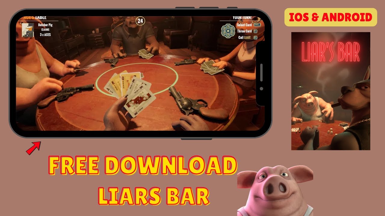 Liar’s Bar Gameplay | Hilarious Bluffing & Party Chaos - YouTube