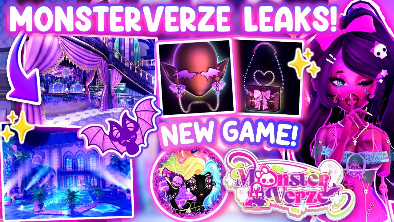 💜MONSTERVERZE 🦇New GAME Releasing SOON! LEAKS & SNEAK PEEKS | MAPS ...