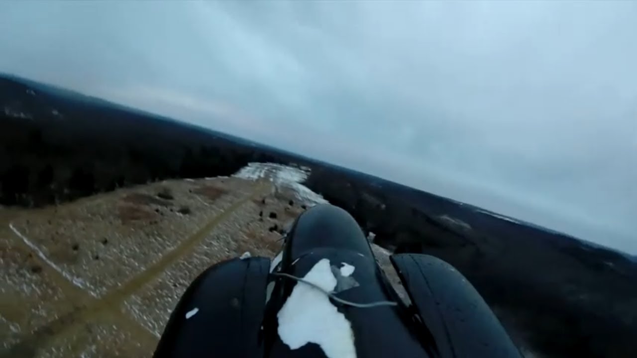 Go pro on RC lockheed u2 spyplane - YouTube