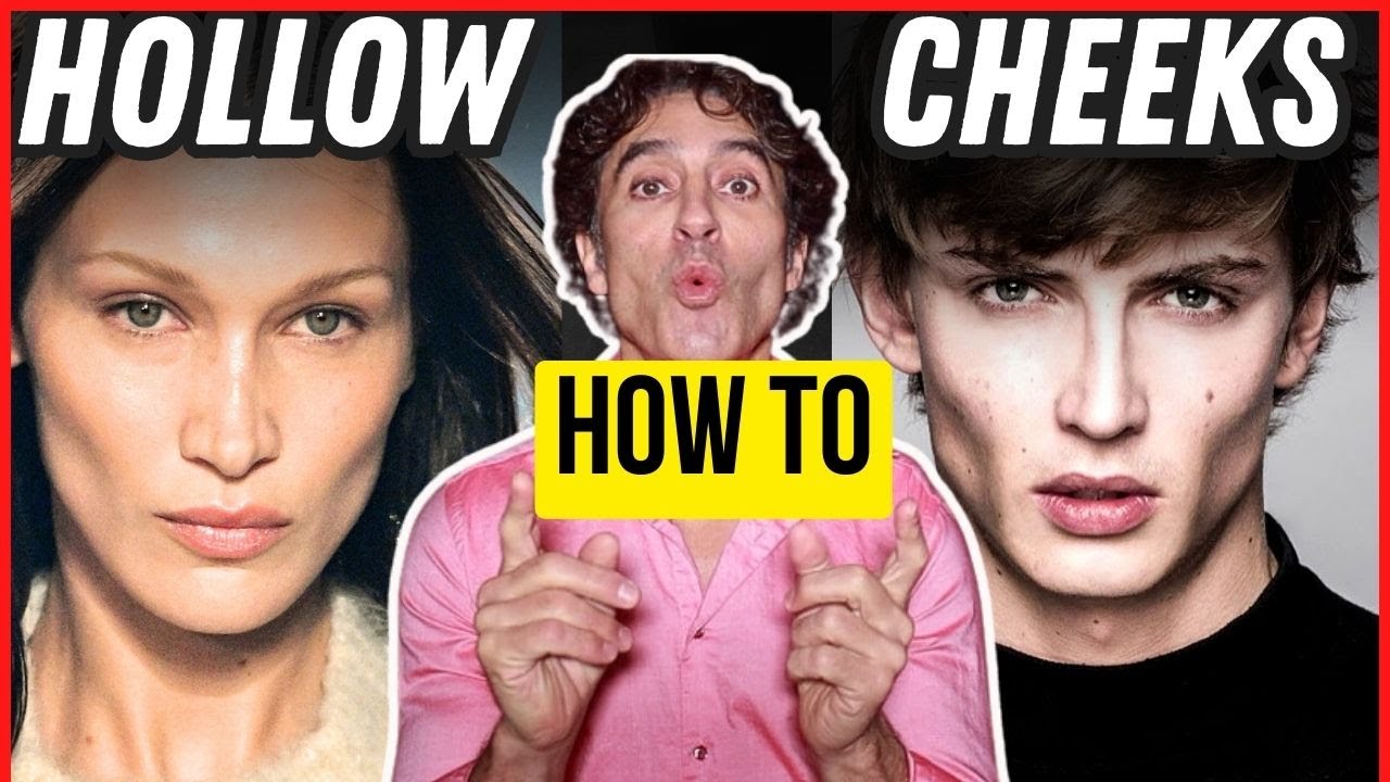 HOLLOW CHEEKBONES AT HOME INEXPENSIVELY - YouTube