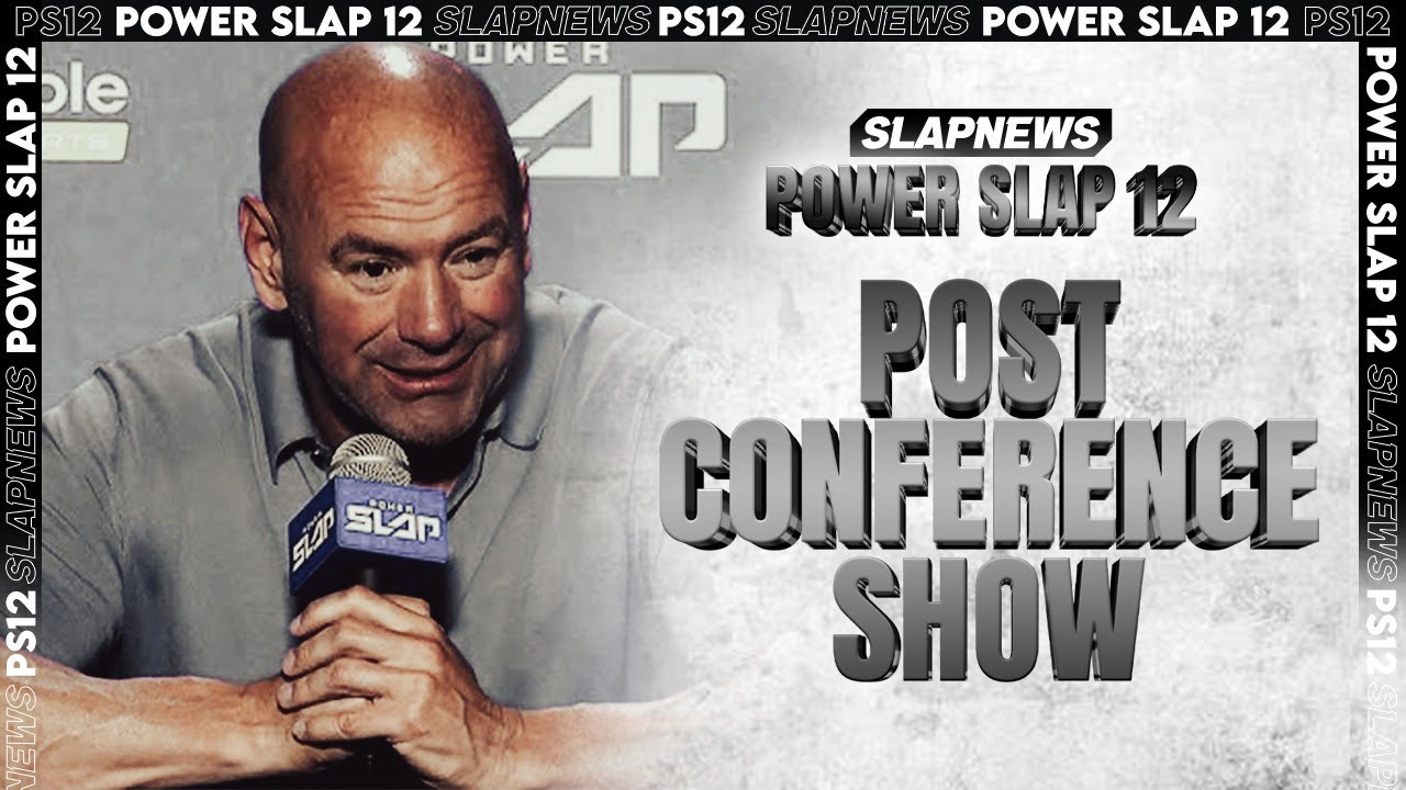 Power Slap 12 Post-Fight Press Conference - YouTube