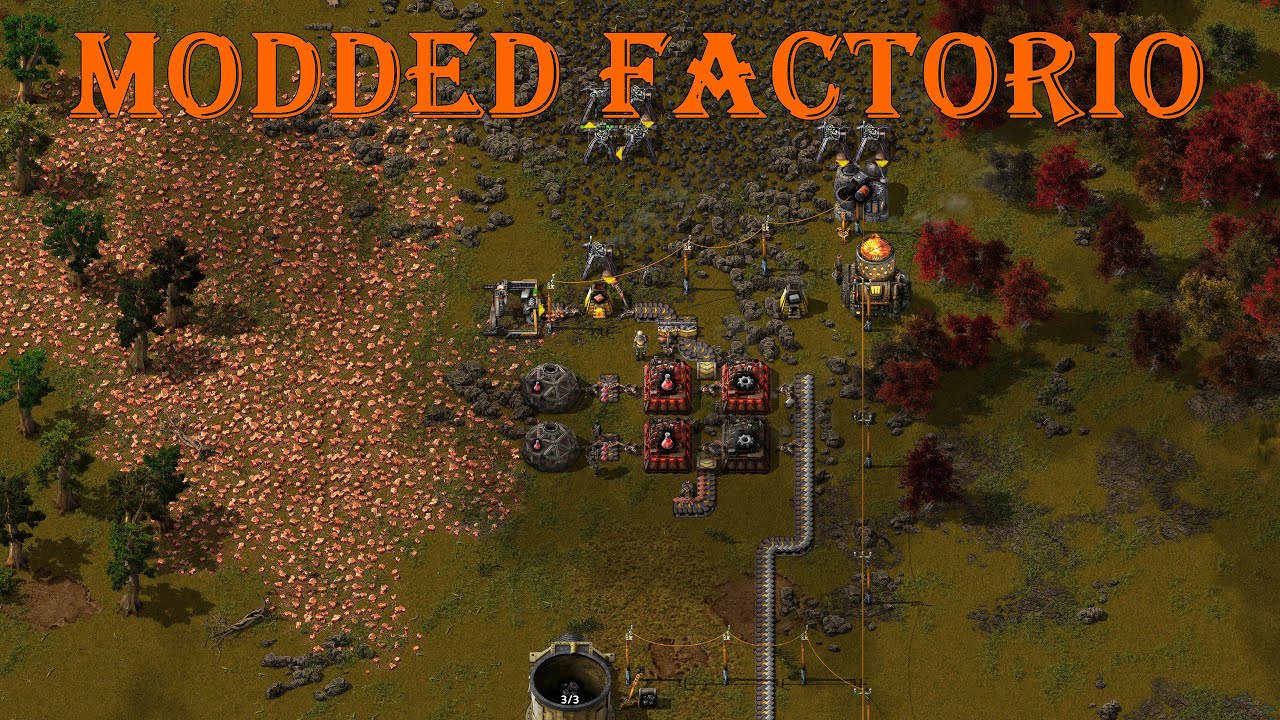 Modded Factorio Ep. 1 - A Slow Start - YouTube