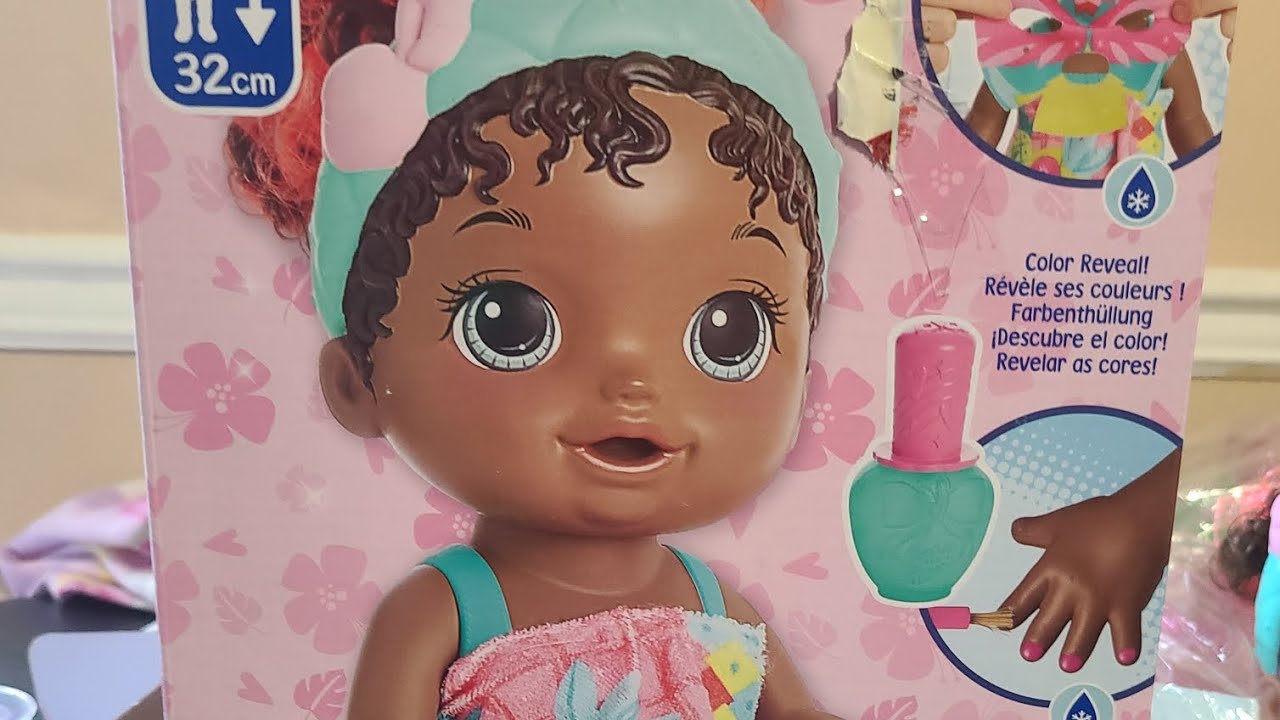 Toy Review of Baby Alive Glam Spa Baby - YouTube