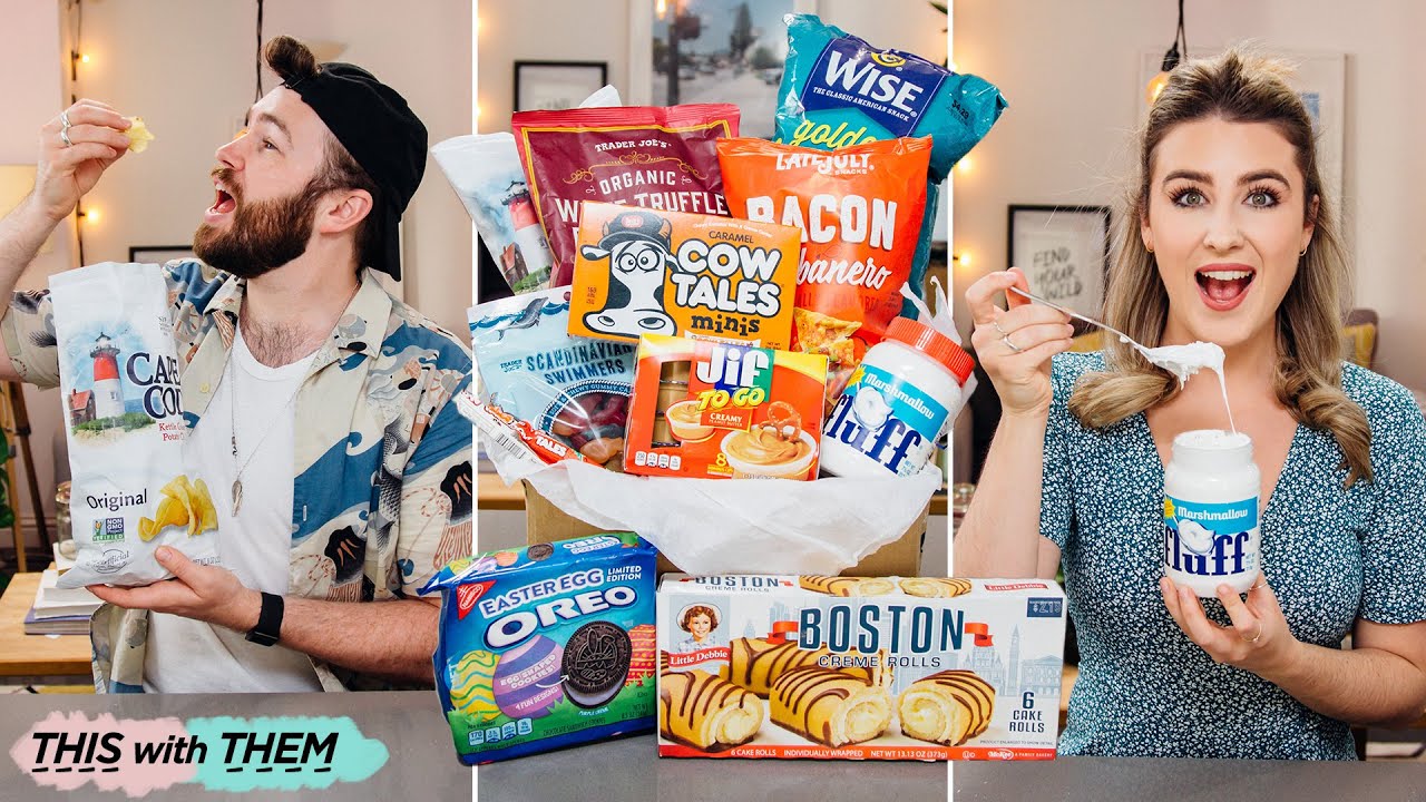 British People Trying a Fluffernutter for the first time! - This With ...