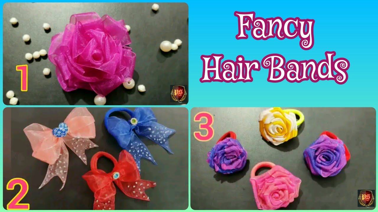 DIY FANCY HAIR BANDS - YouTube