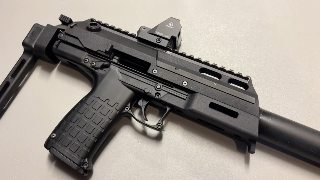 FarrowTech FT7 Kit, MP7 Style - KelTec CP33 - YouTube