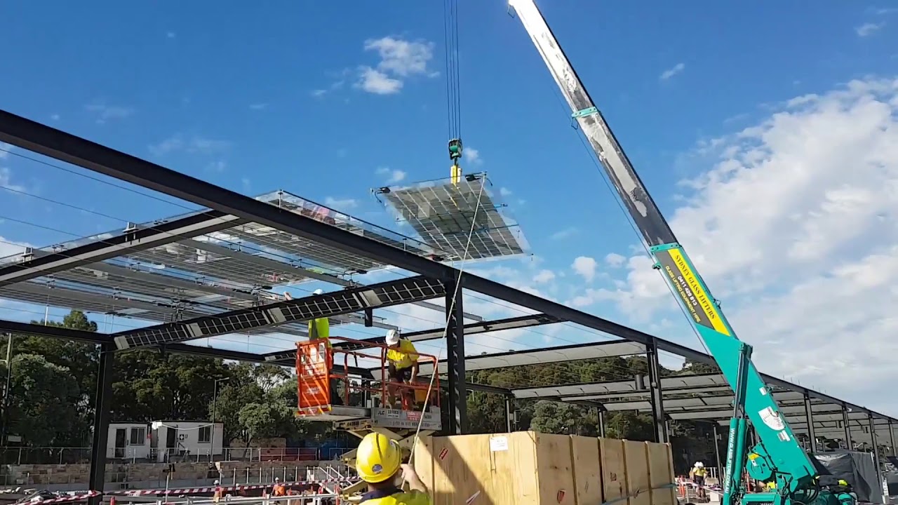 The Coal Loader Platform, North Sydney (photovoltaic pergola) - YouTube