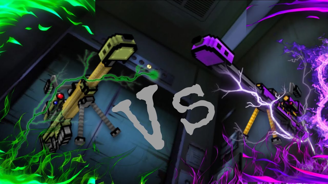 HEAVY SNIPER RIFLE VS HARSH PUNISHER-pixel gun 3D - YouTube