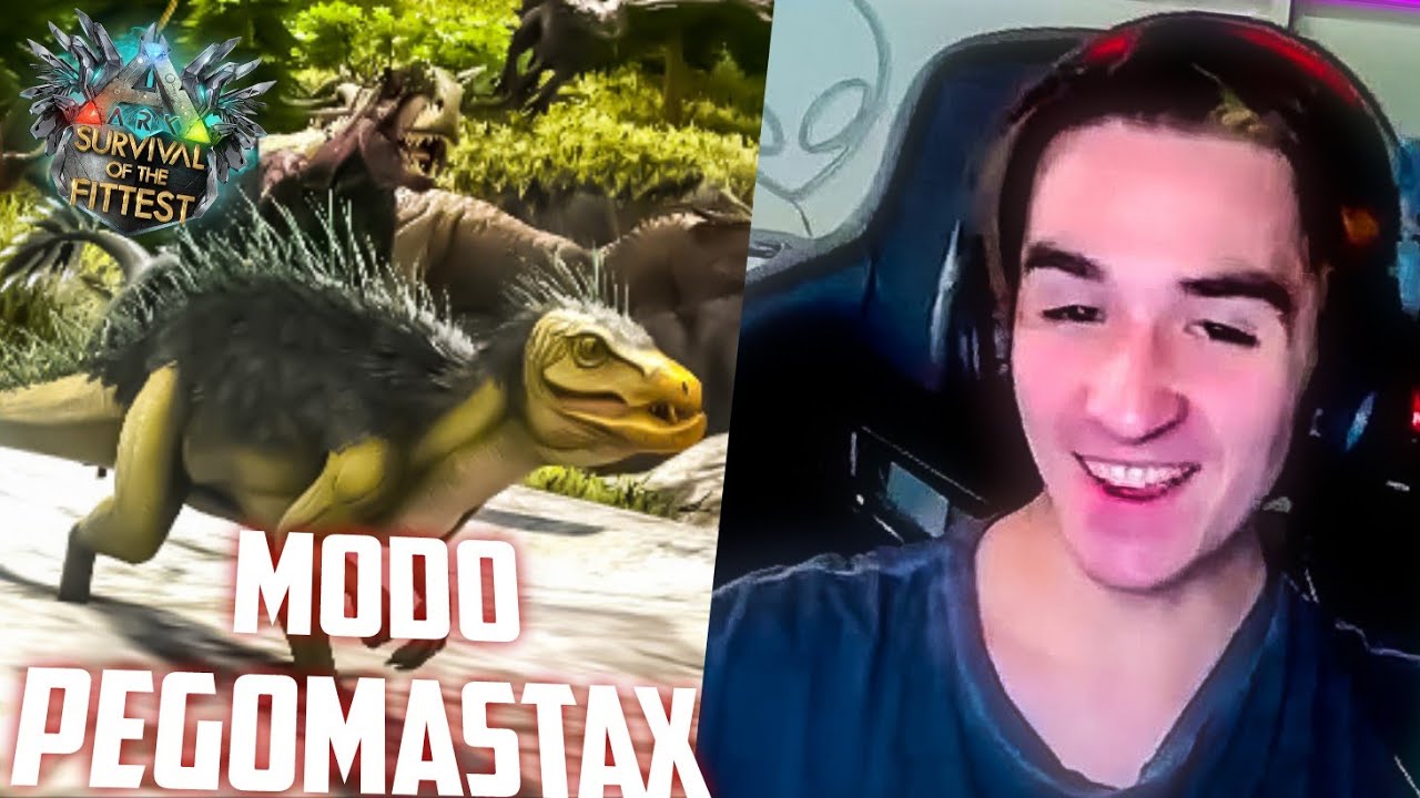 ESTRATEGÍA PEGOMASTAX... 🦝 ARK Survival of the Fittest - YouTube