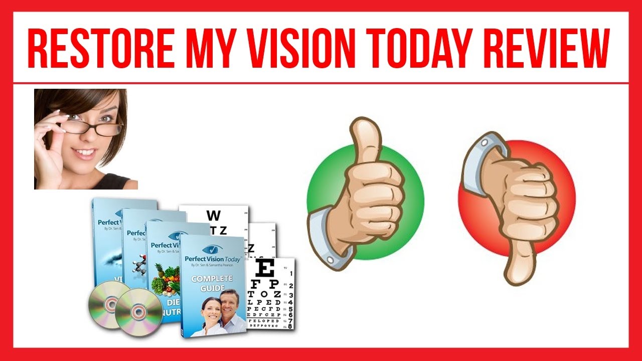 Restore My Vision Today Review - is Dr. Sen and Samantha Pearson's ...