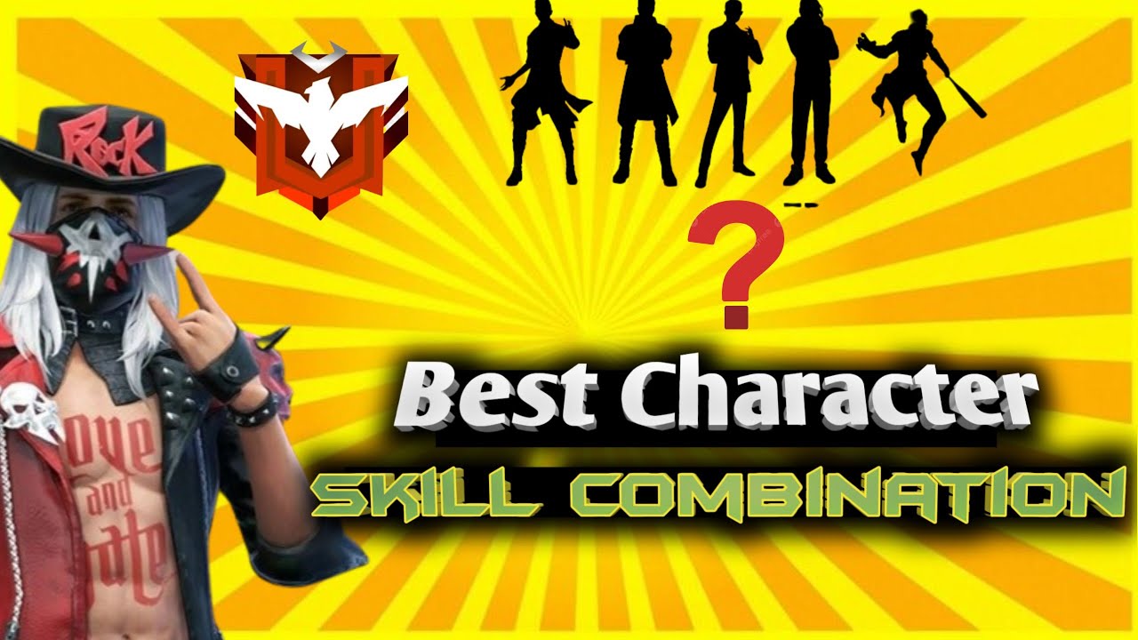 Best Character Skill Combination In Free Fire🔥|Best Character ...