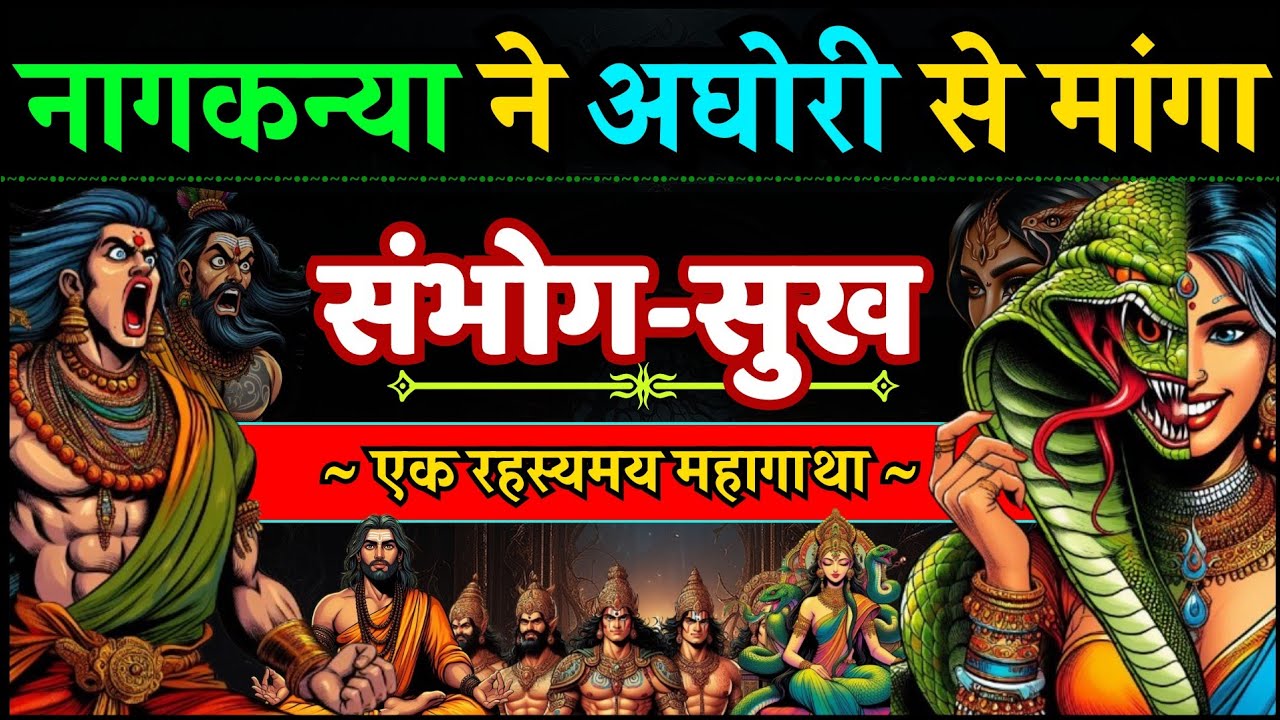 अघोरी शिवानंद की ब्रह्मचर्य परीक्षा और नाग लोक की रानी वसुकली - रहस्यमय ...