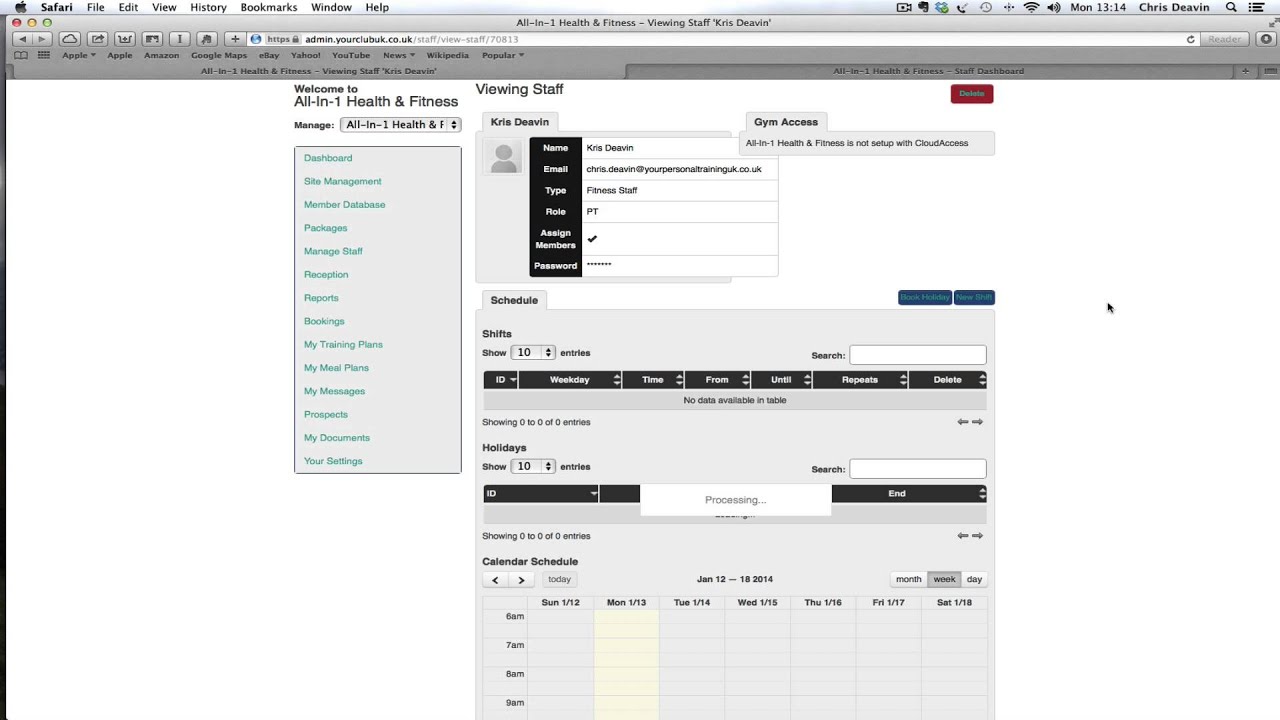 How To Use The PT Cloud Portal Step One: How To Set Up A Trainer ...