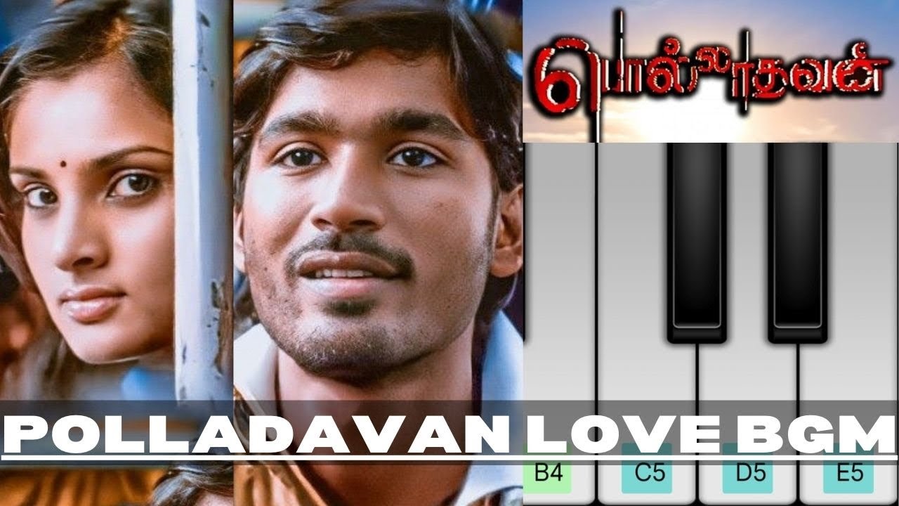 Polladhavan Love BGM Piano | G. V. Prakash Kumar | Simple Piano - YouTube