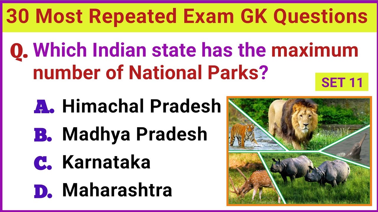 Top 30 Important GK Questions and Answers | GK Question and Answer| GK ...