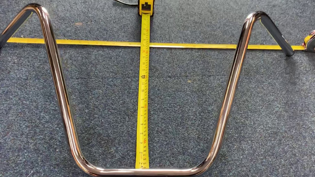 16 inch ape-hanger handlebars Honda Suzuki Kawasaki Harley Davidson ...