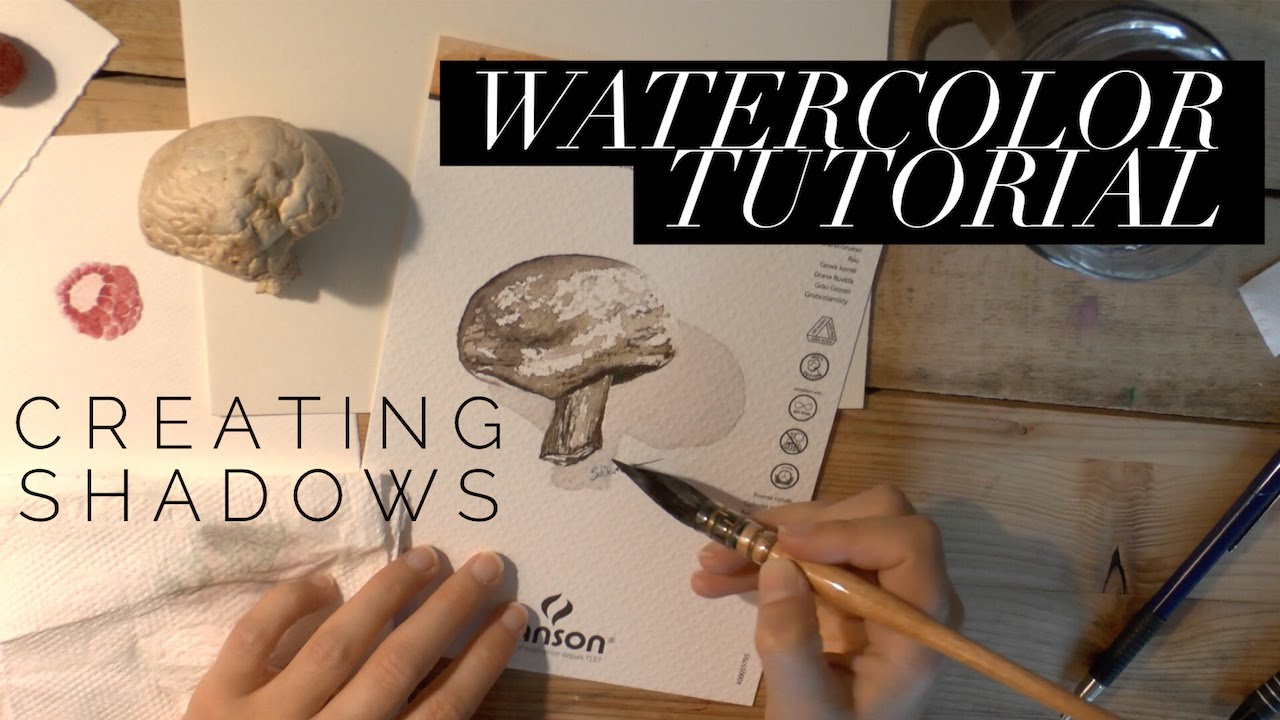 How to Paint Shadows: How to Use Watercolor with Scarlett Damen - YouTube