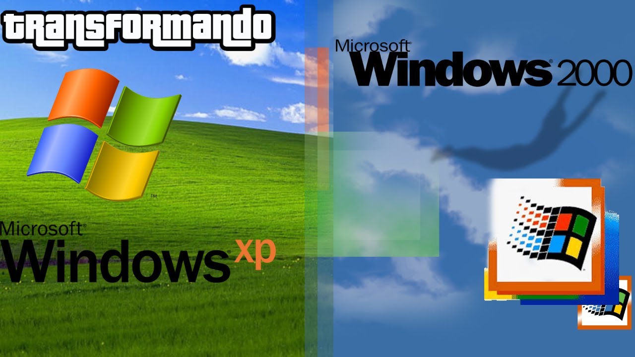 Transformando Windows XP en Windows 2000 - YouTube
