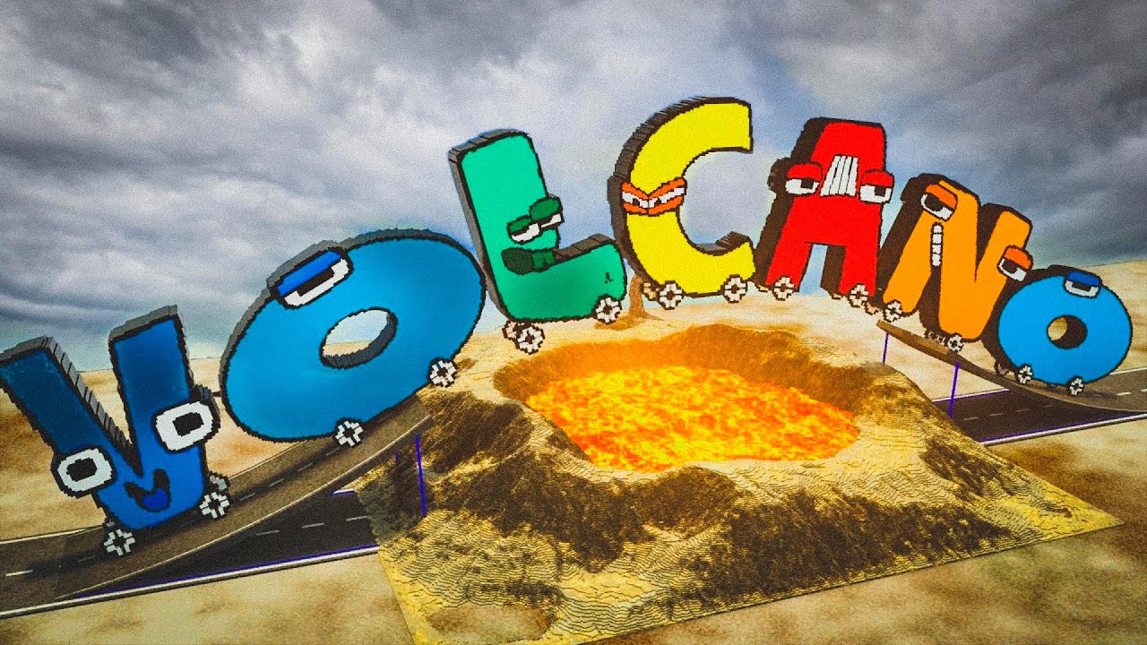 Volcano VS Alphabet lore | TEARDOWN - YouTube