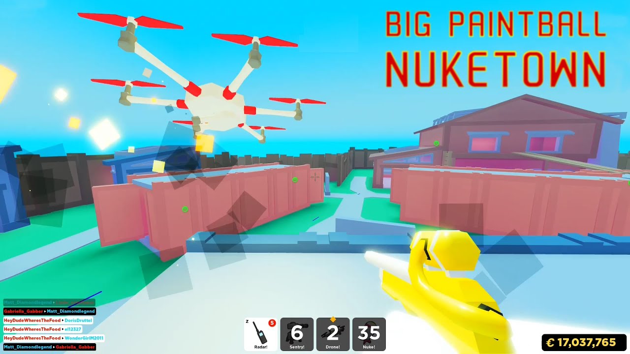 Nuketown! in BIG Paintball! | Roblox - YouTube