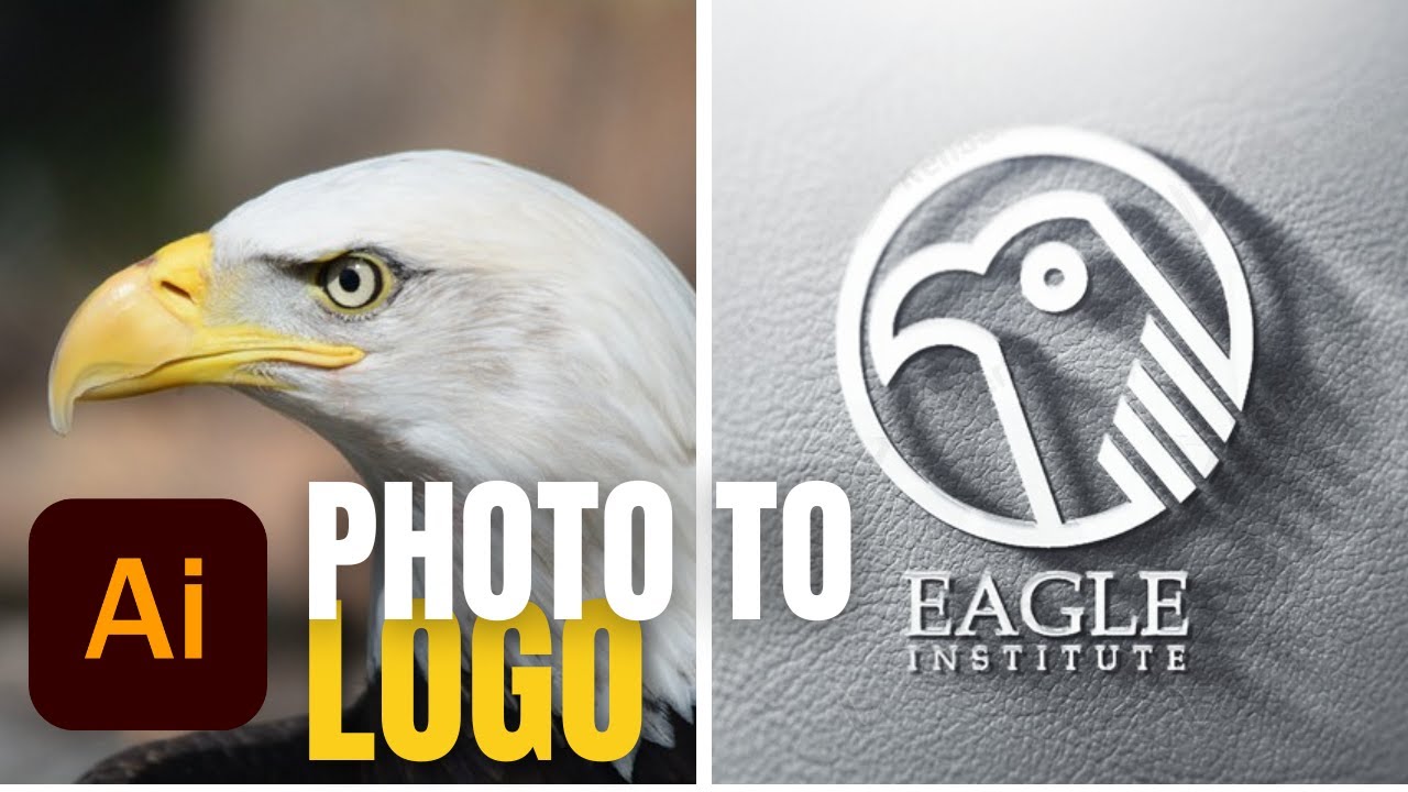 PHOTO to LOGO Tutorial illustrator Explained | #graphicdesign # ...