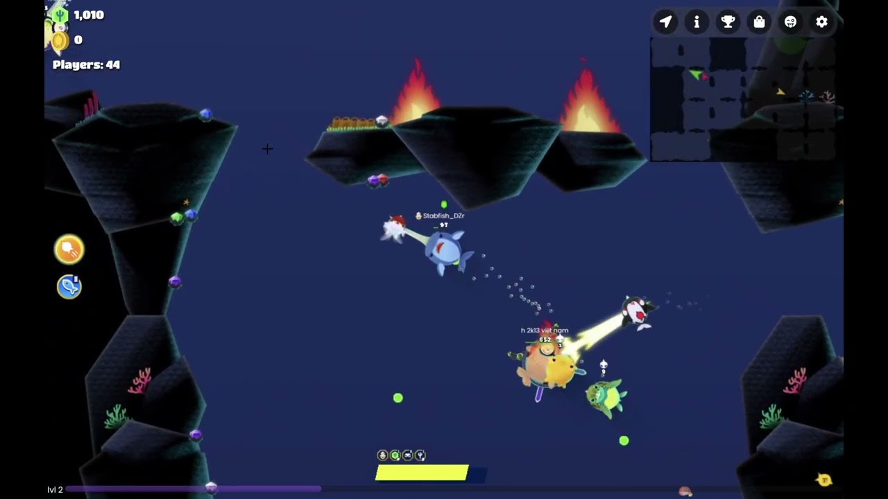 Stabfish 2 - 多人物理劍鬥 IO 遊戲stabfish2.io 第2集 - YouTube