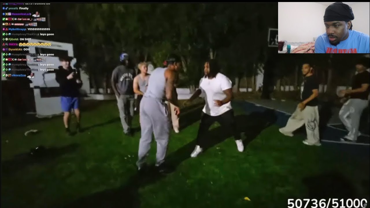 KJ Reacts To Silky & Tae Fighting In the Faze House (SLG VS 5 Star ...