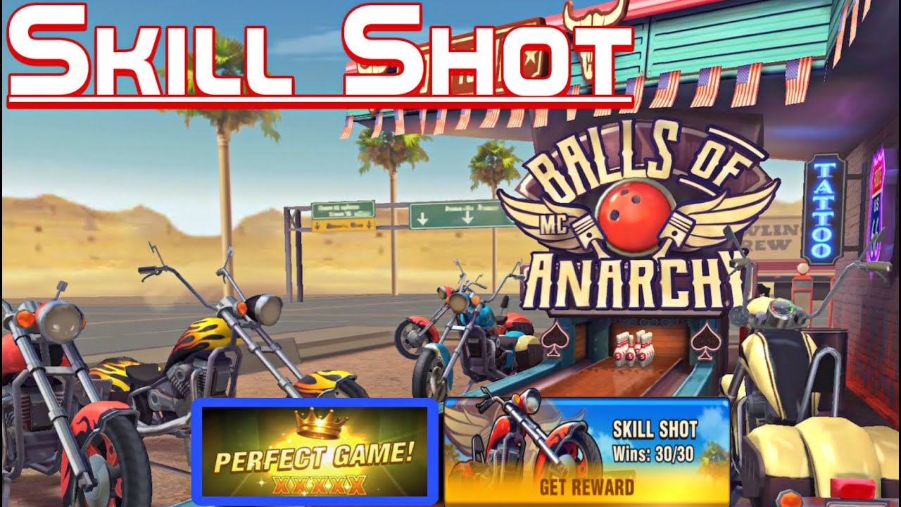Skill shot Ball Of Anarchy Bowling Crew #games #gameplay #bowlingcrew #skillshot - YouTube