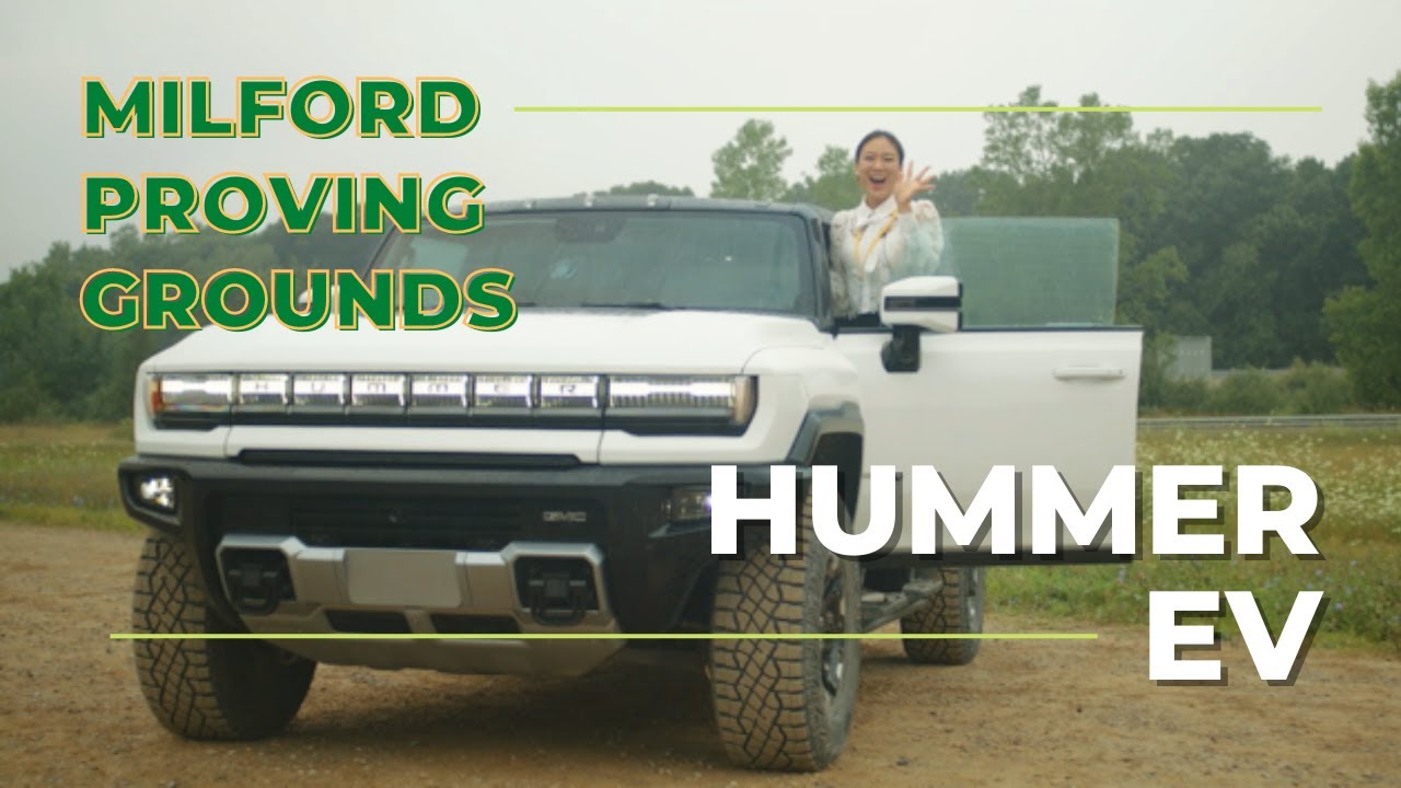 [Review/POV] Off-Roading on Hummer EV at General Motors Milford Proving ...
