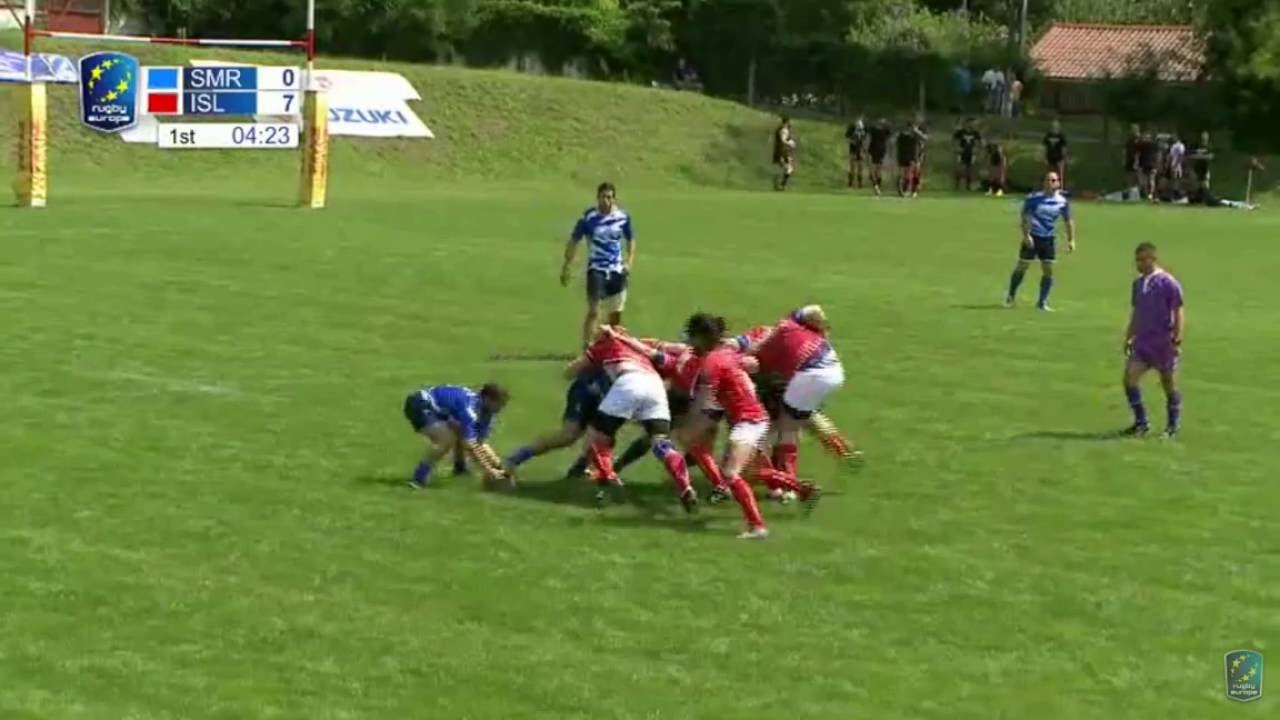 2016 Rugby Euro Championships- Iceland vs. San Marino (Day 1) - YouTube