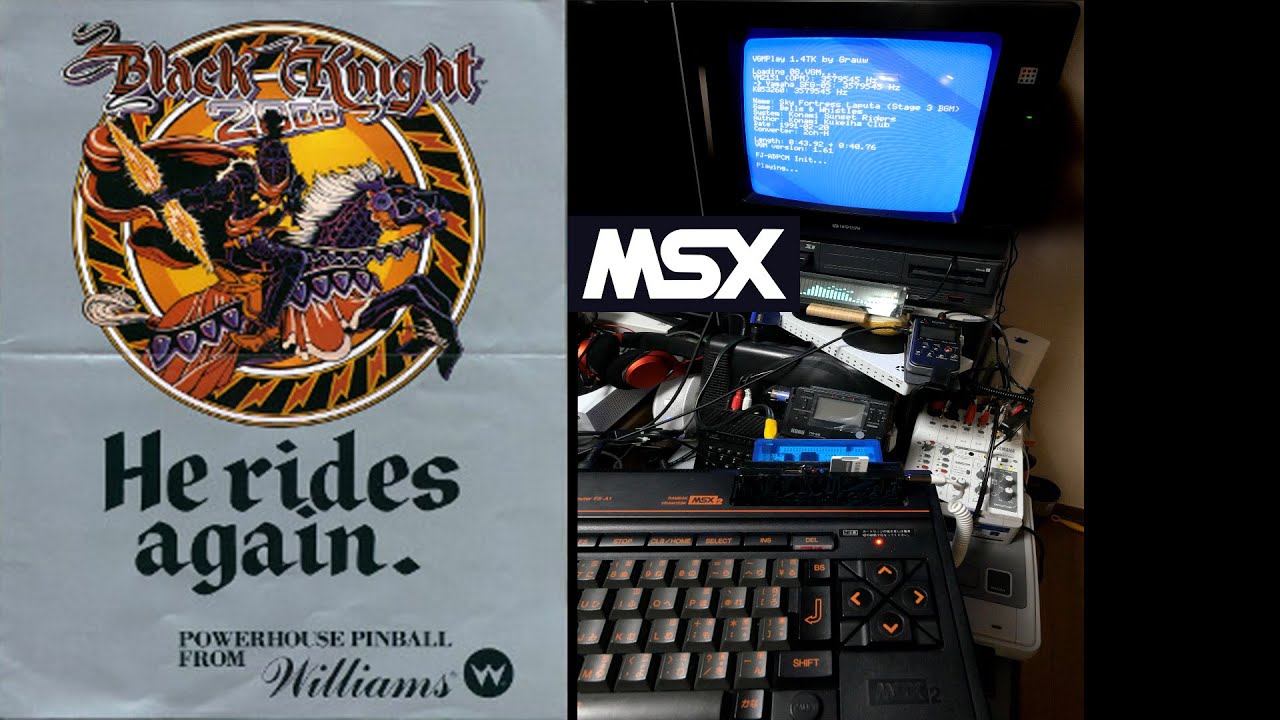 Black Knight 2000 - Arcade Williams System 11B (YM2151 & PWM) Full ...