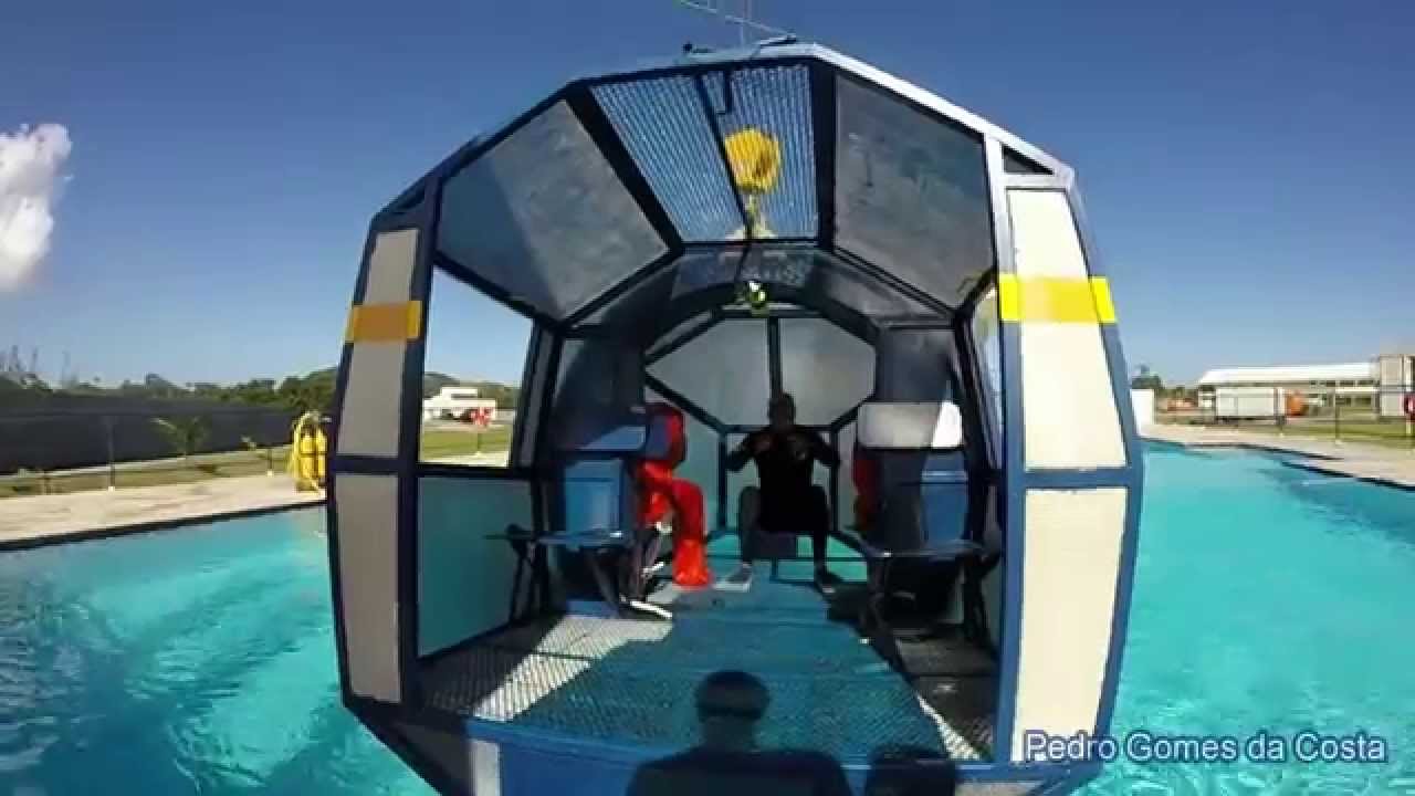 Helicopter Underwater Escape Training - YouTube