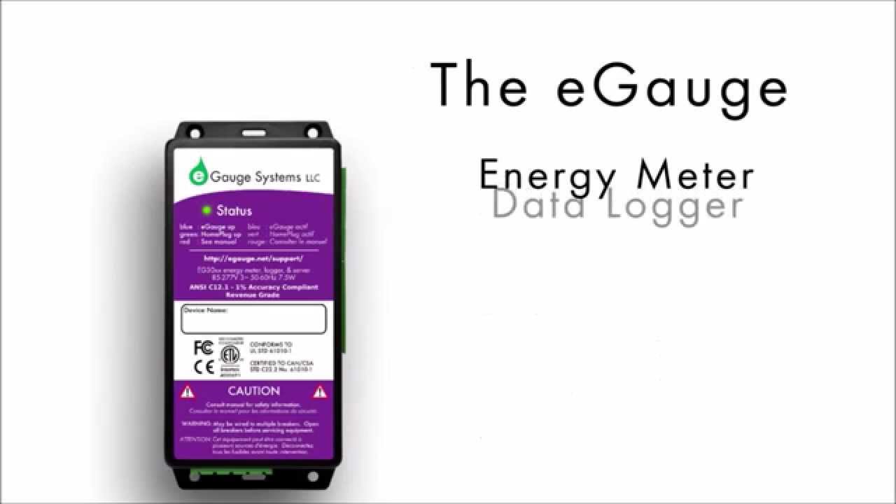 eGauge Solar PV System Monitoring Introduction | RENVU - YouTube