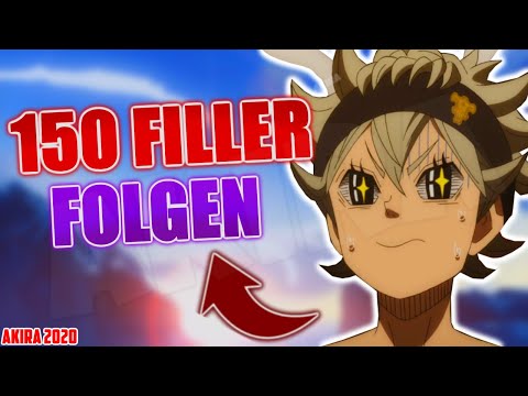 WIE VIELE FILLER FOLGEN GIBT ES NOCH IN BLACK CLOVER ANIME?