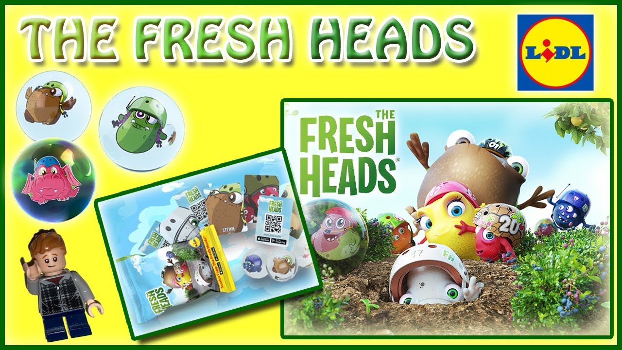 LIDL THE FRESH HEADS - UNBOXING TANTE BIGLIE E ALBUM CON LABIRINTO ...