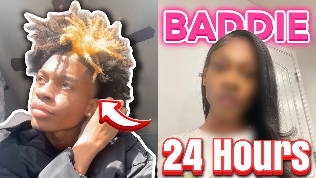 BECOMING A BADDIE FOR 24 HRS | 😍 #gay #lgbt - YouTube