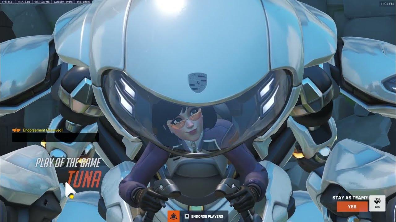 Overwatch 2 Season 14 Competitive: 35-5 on Eichenwalde as Orisa, Dva, Hog, and Zarya - YouTube