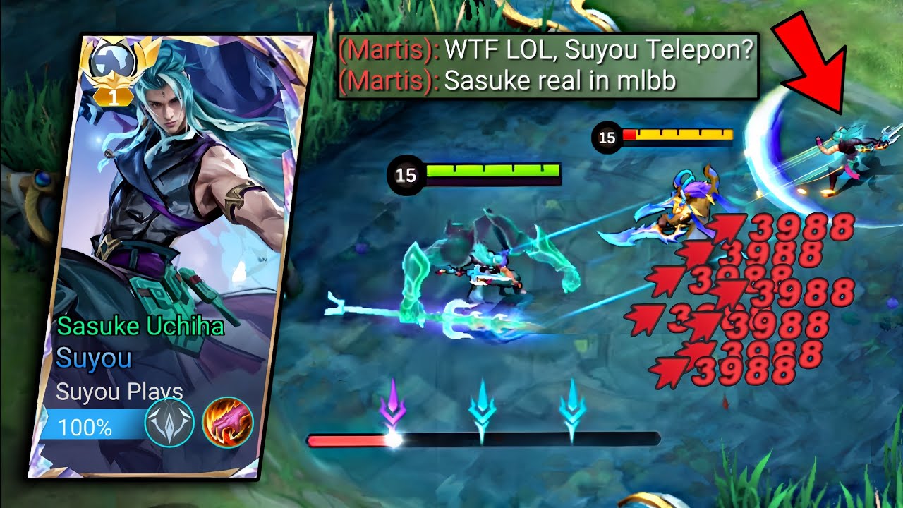 SUYOU VS MARTIS! TRICKS SUYOU TELEPORT DODGE ULTIMATE MARTIS! NEW HERO ...