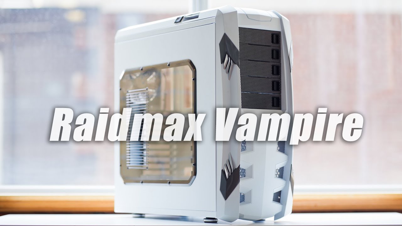 Raidmax Vampire Winterfall Full Tower Case Review - YouTube