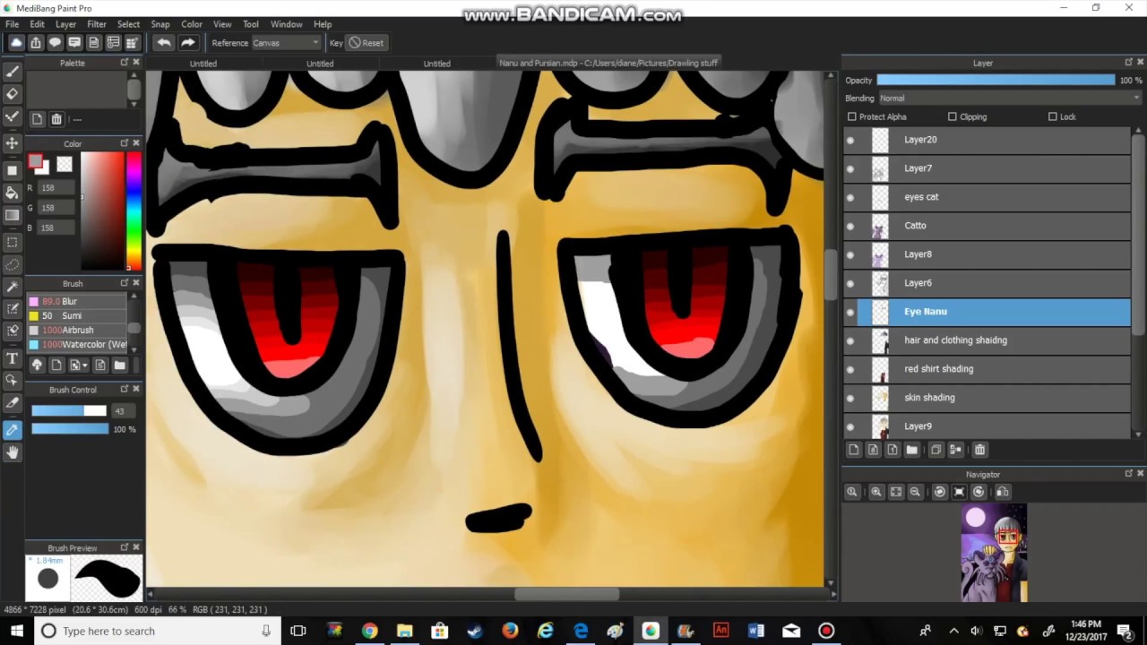 Nanu and Alolan Persian(Pokemon Speedpaint) - YouTube